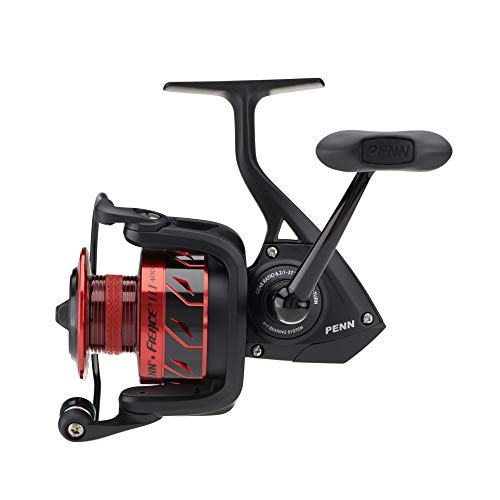 PENN Fierce III Spinning Inshore Fishing Reel, Size 2000, Right/Left Handle Position, Front Drag for Smooth Operation, Saltwater Fishing Reel