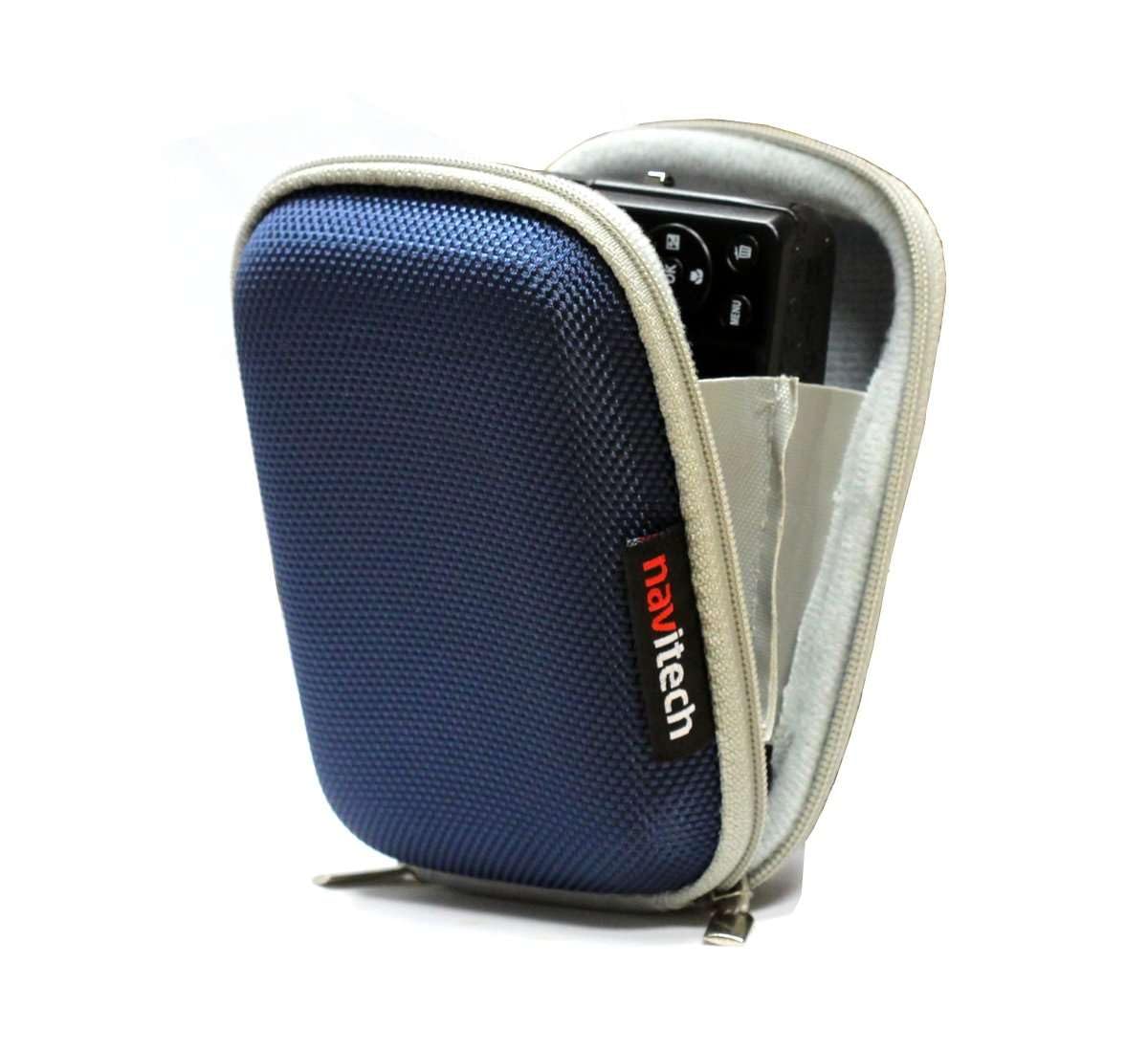 Navitech Blue Shockproof Camera Case Compatible With Canon Powershot SX620 HS Compact Digital Camera