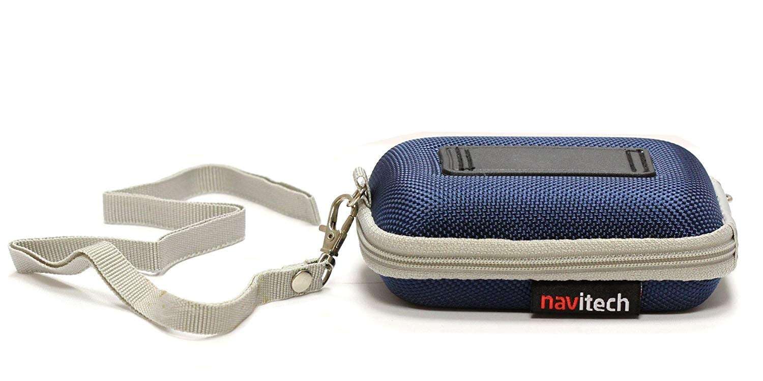 Navitech Blue Shockproof Camera Case Compatible With Canon Powershot SX620 HS Compact Digital Camera