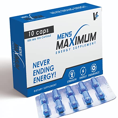 Mens Maximum 10 High Dose Blue Tablets. Strong. Fast. Long - Blue Power from Nature. Developed in co-Working with International Experts. Herbal Active Ingredients.