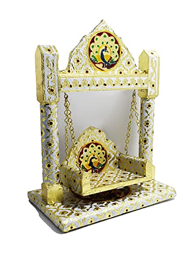 Laddu Gopal Ji Jhula Laddu Gopal Ji Singhasan Laddu Gopal ji Bed Thakur Ji Singhasan Janamastmi singhasan (Large)