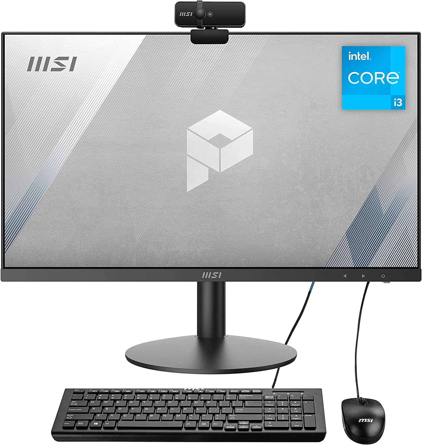 MSI PRO AP241 23.8" FHD (1920x1080) IPS All-in-One Desktop | Intel i5-10400 6-Core | Intel UHD Graphics | Wi-Fi 6 | HDMI | RJ-45 | 1080P Camera | 32GB DDR4 1TB M.2 SSD | Win11 Pro