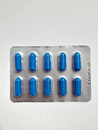 Mens Maximum 10 High Dose Blue Tablets. Strong. Fast. Long - Blue Power from Nature. Developed in co-Working with International Experts. Herbal Active Ingredients.