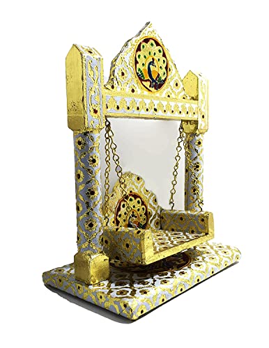 Laddu Gopal Ji Jhula Laddu Gopal Ji Singhasan Laddu Gopal ji Bed Thakur Ji Singhasan Janamastmi singhasan (Large)