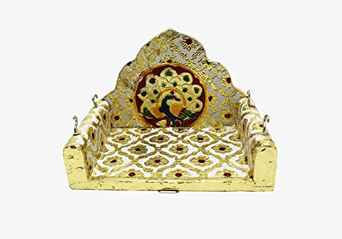 Laddu Gopal Ji Jhula Laddu Gopal Ji Singhasan Laddu Gopal ji Bed Thakur Ji Singhasan Janamastmi singhasan (Large)