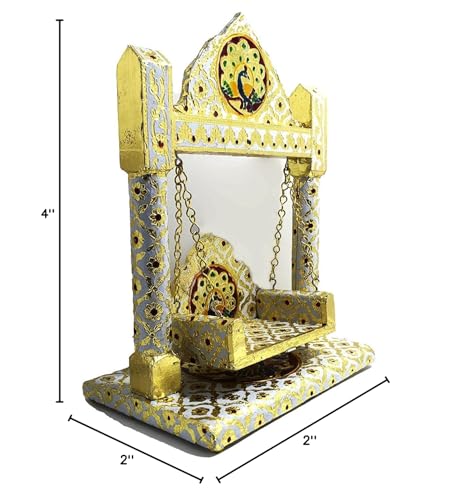 Laddu Gopal Ji Jhula Laddu Gopal Ji Singhasan Laddu Gopal ji Bed Thakur Ji Singhasan Janamastmi singhasan (Large)