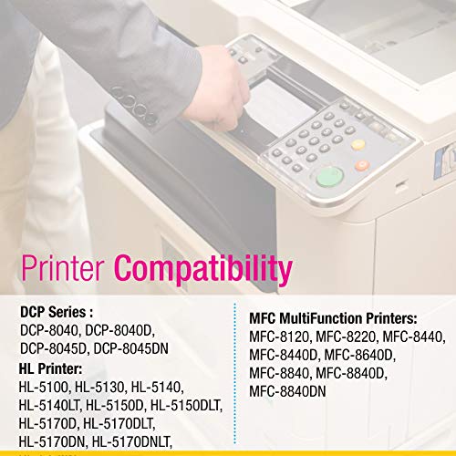 CS Compatible Toner Cartridge Replacement for Brother TN570 TN570 Black DCP-8040 DCP-8040D DCP-8045D DCP-8045DN HL-5100 HL-5130 HL-5140 HL-5140LT Toner Cartridge Black