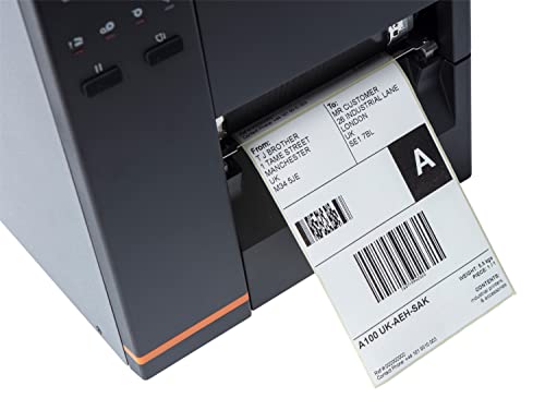 Brother TJ-4020TN Entry Level High-Speed Industrial Barcode Label Printer, 203 dpi, 10ips, Ethernet and USB 2.0