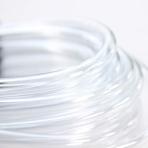 Penn-Plax Standard Airline Tubing for Aquariums β Clear and Flexible β Resists Kinking β Safe for Freshwater and Saltwater Fish Tanks β 25 Feet