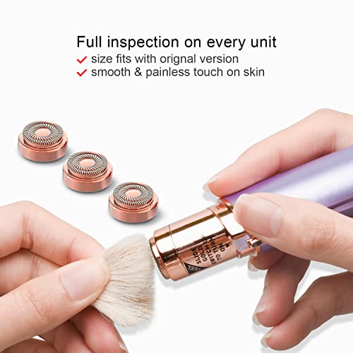 Facial Hair Removal replacement heads for Finishing Touch Flawless, Refill for Flawless Replacement Heads