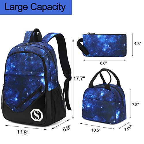 BTOOP School Backpacks Girls Bookbag Cute Lightweight Backpack Kids Lunch bag and Pencil case