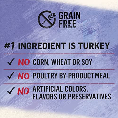 Purina Beyond High Protein, Grain Free, Natural Pate Wet Dog Food, WILD Turkey, Liver & Duck Recipe - (12) 13 oz. Cans