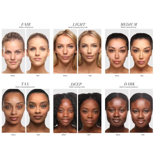 Jouer Essential High Coverage Liquid Concealer - Soft Matte Finish - 25 Shades - Healthy Ingredients - Paraben, Gluten & Cruelty Free - Vegan Friendly,Amber- Dark Skin with Golden Undertones