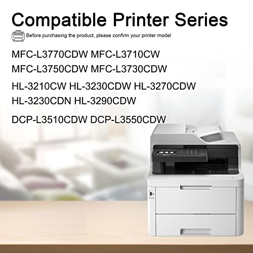 OQMYGS Compatible DR223CL BK Drum Unit Replacement for Brother DR223CL DR223 DR-223 Works with HL-3210CW HL-3230CDW HL-3270CDW HL-3230CDN HL-3290CDW Printer, (Black 1-Pack)