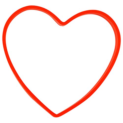 Kipp Brothers Pack of 48 Jumbo Silicone Shape Bands - Heart