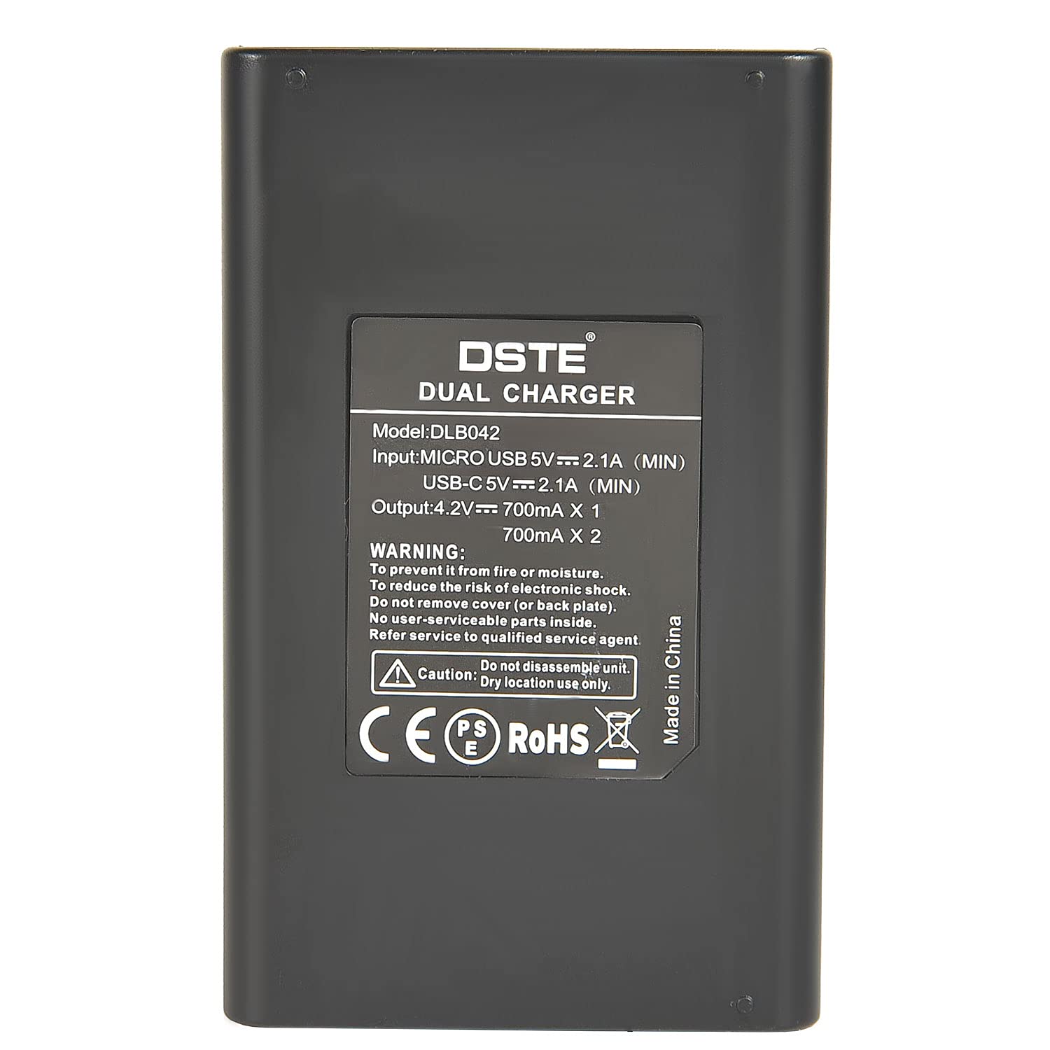 DSTE Replacement for 2 x NB-13L Battery + Dual USB Charger Compatible Canon PowerShot SX740 HS G5X G7X G9X G7 X Mark II G9X Mark II SX620 HS SX720 HS SX730 HS G1 X Mark III G5 X Mark II