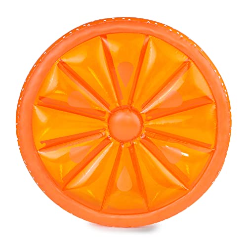 Swimline Giant Fruit Slice Pool Island, Orange
