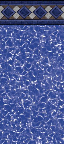 Swimline 21-Feet x 41-Feet Oval Grand Tile Unibead Pool Liner, 52-in Deep