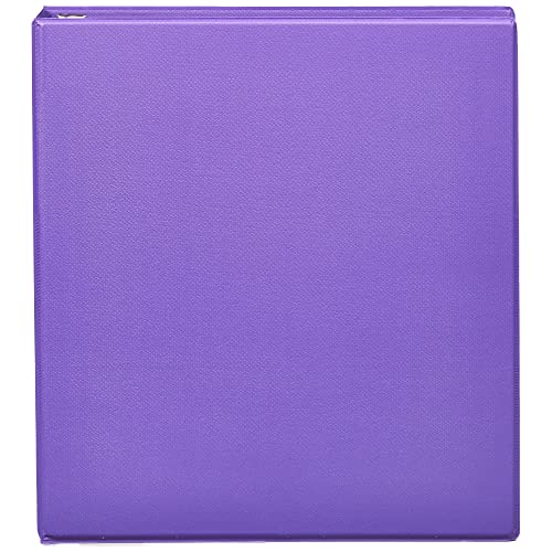 Office Depot® Brand Heavy-Duty D-Ring Binder, 1" Rings, 59% Recycled, Purple