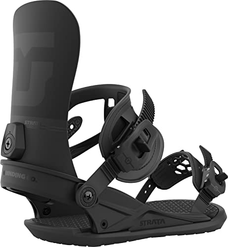 Union Strata Mens Snowboard Bindings Black Sz S (6-7.5)