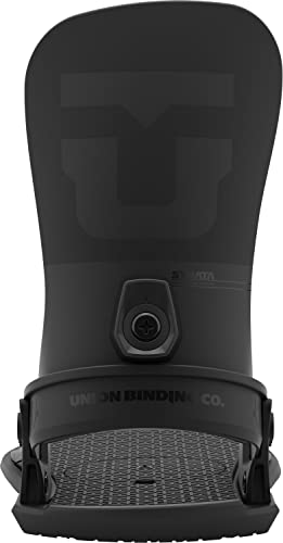 Union Strata Mens Snowboard Bindings Black Sz S (6-7.5)
