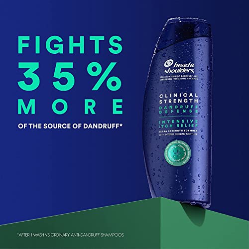 Head & Shoulders Clinical Dandruff Defense Intensive Itch Shampoo 13.5 oz Twin Pack