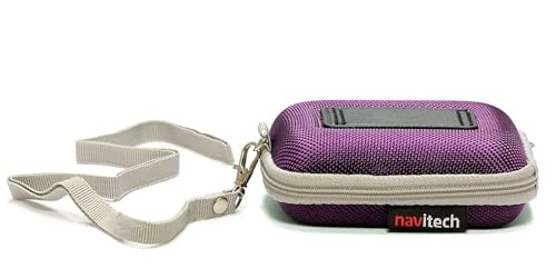 Navitech Purple Shockproof Camera Case Compatible with Canon 1073C014 PowerShot SX620 HS Digital Camera
