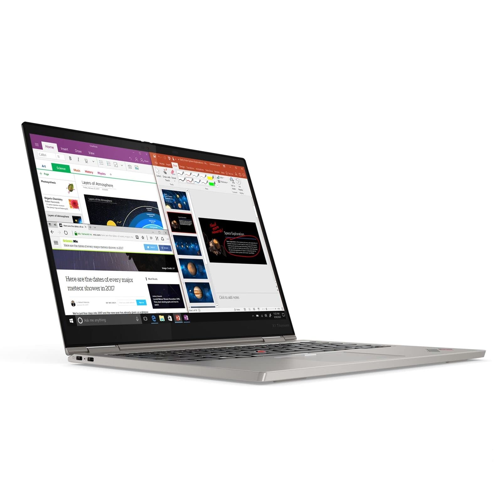 Lenovo ThinkPad X1 Titanium Yoga, 13.5" 2K QHD IPS 100% sRGB Touchscreen Narrow Bezel Intel® Core i5-1130G7 Win11 Pro Fingerprint Reader, W Digital Pen and HDMI (16GB RAM | 1TB PCIe SSD)