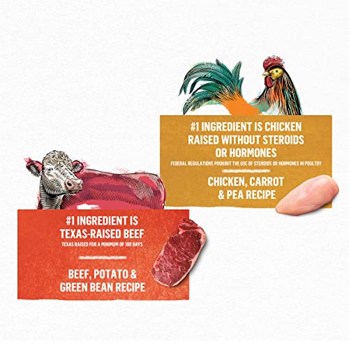 Purina Beyond Chicken, Beef and Cod Ground Entree Grain Free Wet Dog Food Variety Pack - (12) 13 oz. Cans