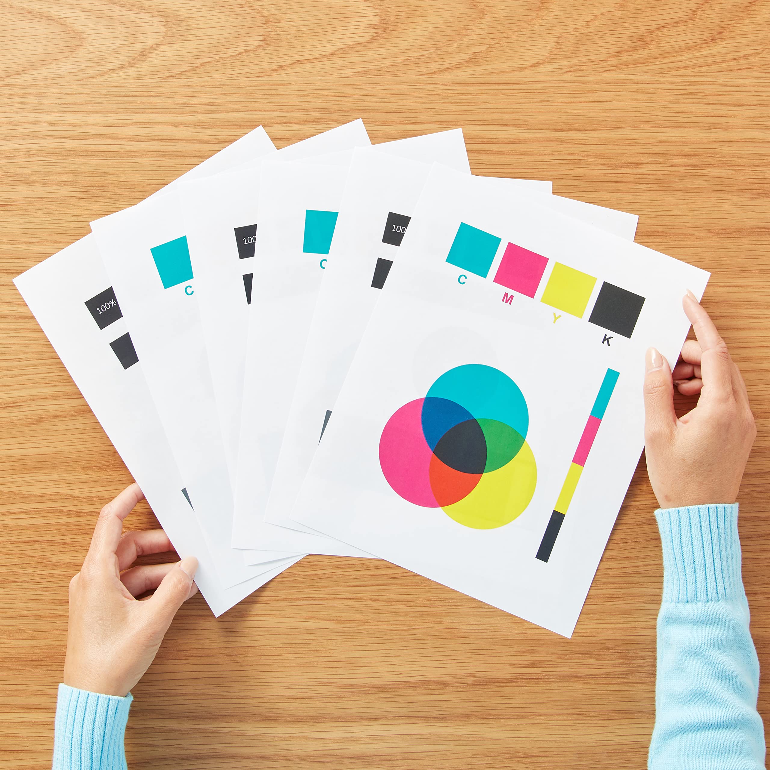 Amazon Basics Multipurpose Copy Printer Paper - 96 Bright White, 8.5 x 11 Inches, 1 Ream (500 Sheets)
