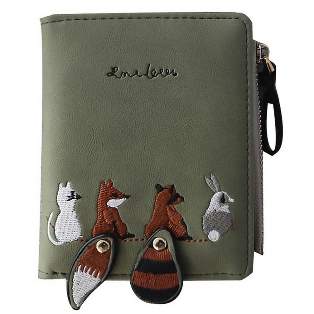Kawaii Wallet Cute Wallets Animal Purses Wallet Purse Coin Pouches Wallet Aesthetic Foldable Purse