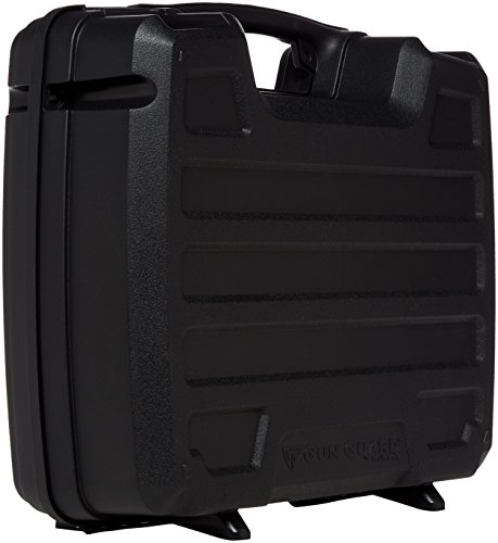 Plano Gun Guard SE Four Pistol Access Case, Black, Handgun and Accessory Case, Lockable Pistol Case for Airline Travel, Hard Plastic Pistol Case