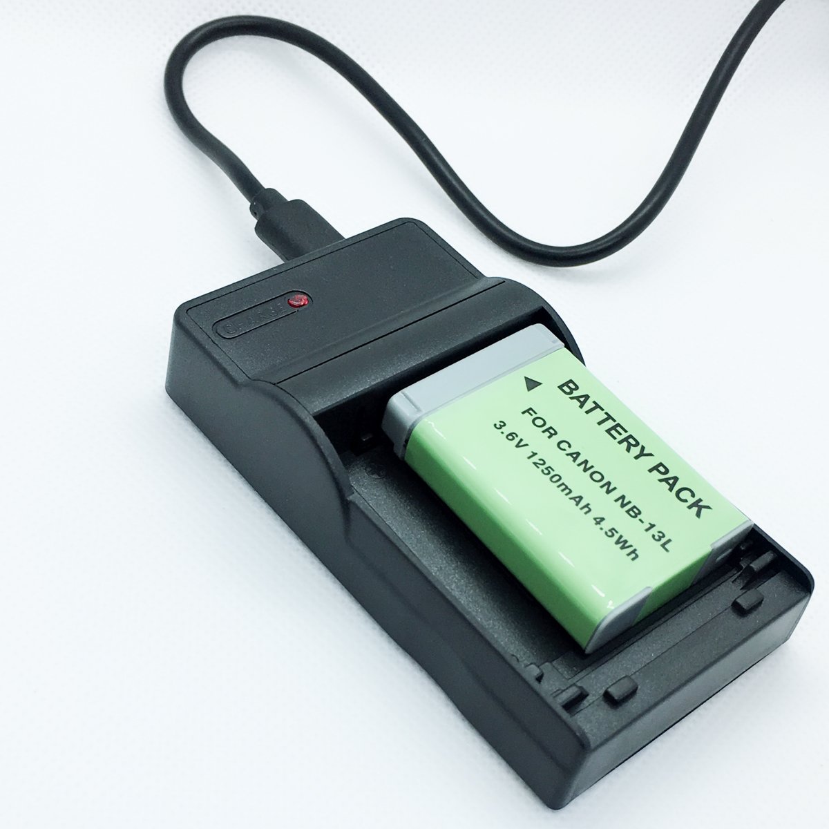 Battery Pack and USB Rapid Travel Batteries Charger for Canon PowerShot SX620 HS, SX720 HS, SX730 HS, G7X MII, G9X MII Digital Camera