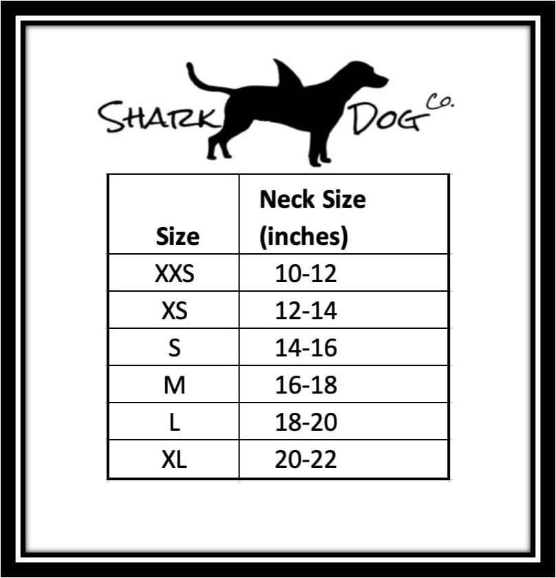 Shark Dog Co | Flower Power Flannel | Slip-on, Scrunchie Dog Bandana | No Tying or Collar Necessary | Machine Washable (L)