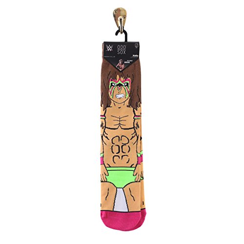 Odd Sox Men's Ultimate Warrior (360 Knit), Multi, Sock Size:10-13/Shoe Size: 6-12