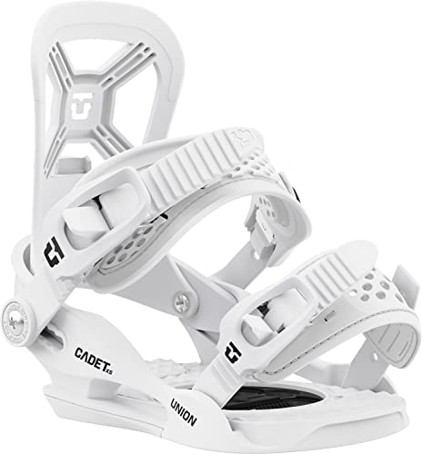 Union Cadet XS Kids Snowboard Bindings White Sz XS (11K-3)