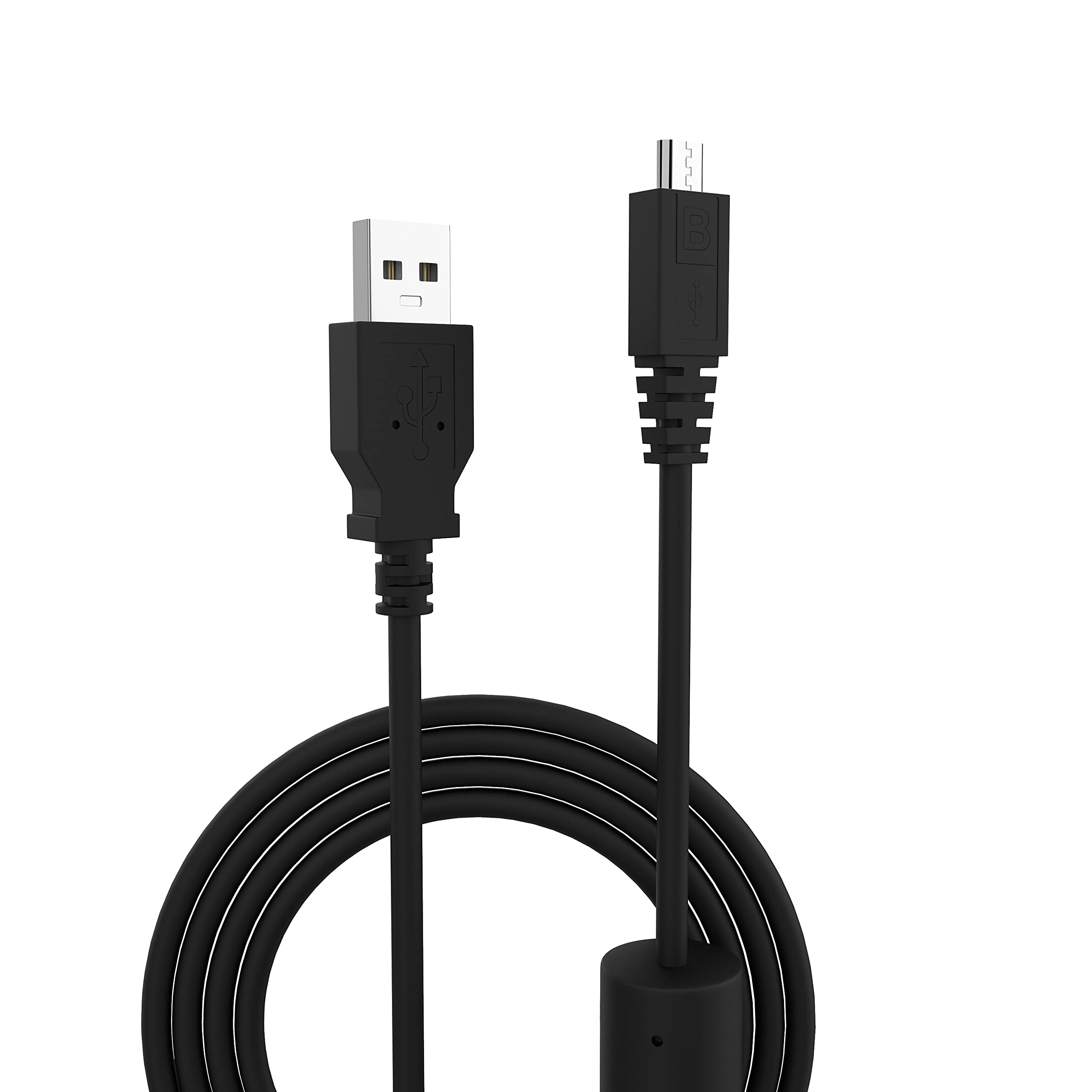 Replacement IFC-600PCU USB Interface Camera Cable with Magnetic Ring for Data Transfer Compatible with Canon PowerShot G7X Mark II, G9 X, G9 X Mark II, SX620 HS,SX720 HS,SX730 HS,EOS M5,EOS M6 (3.3Ft)