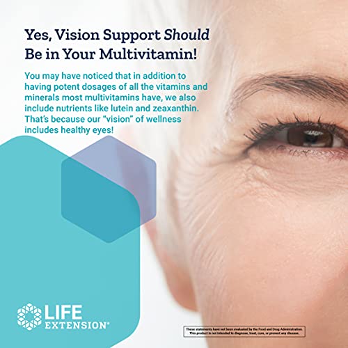Life Extension Two-Per-Day Multivitamin - A Healthy Dose of Vitamins & Minerals โ Gluten-Free โ Non-GMO โ 60 Capsules
