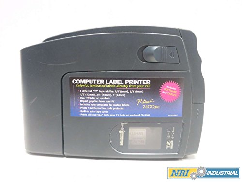 BROTHER PT-2500PC P-TOUCH 9.5V-DC COMPUTER LABEL PRINTER D518265