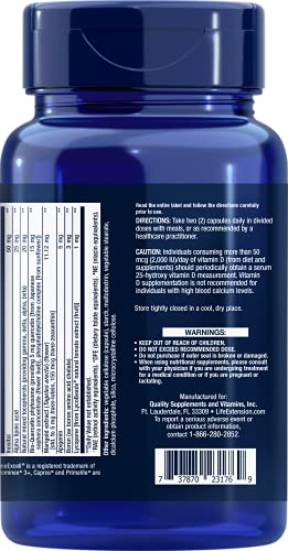 Life Extension Two-Per-Day Multivitamin - A Healthy Dose of Vitamins & Minerals โ Gluten-Free โ Non-GMO โ 60 Capsules
