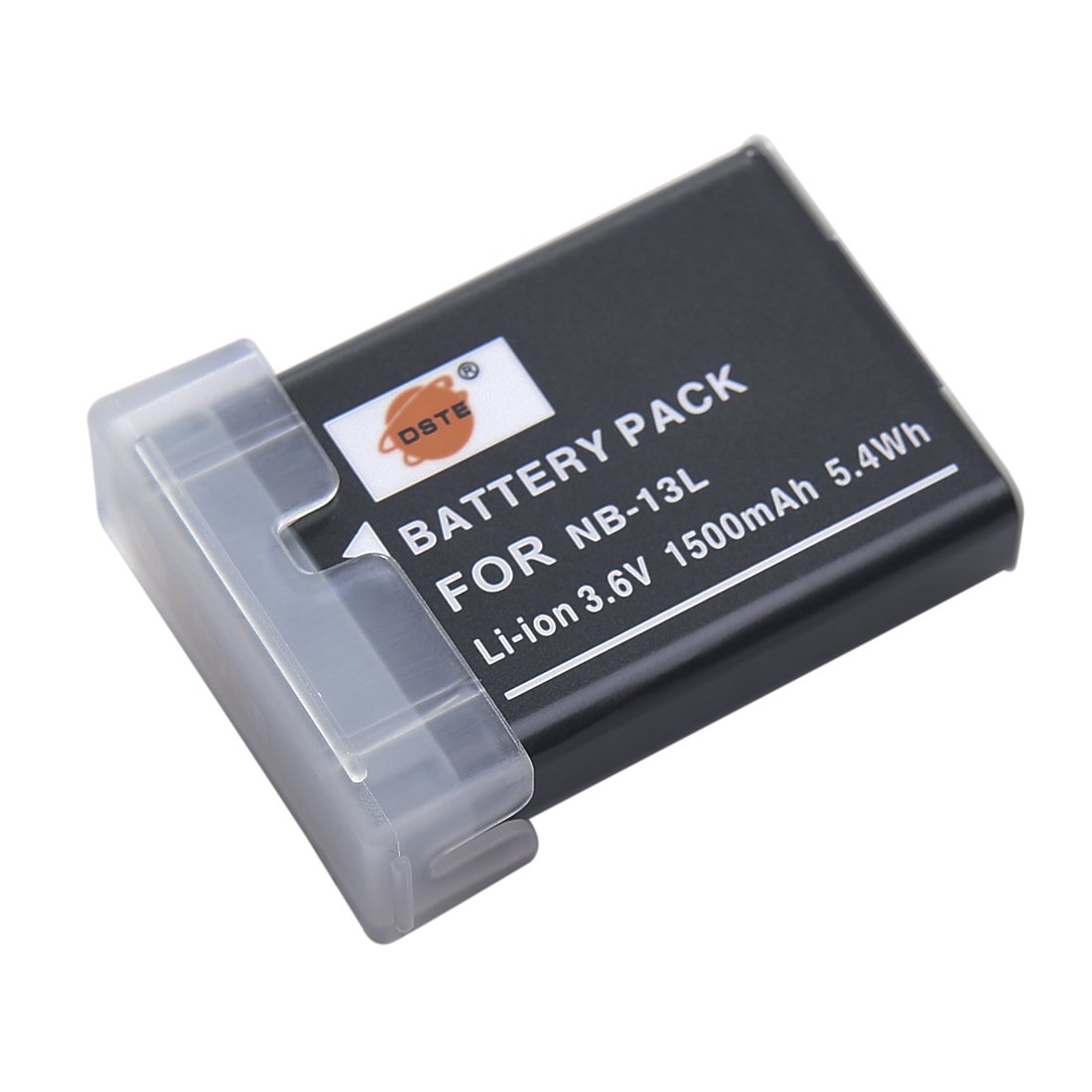 DSTE Replacement for NB-13L Battery and Charger Kit Compatible Canon PowerShot SX740 HS SX620 HS SX720 HS SX730 HS G7 X Mark II G9X Mark II G5X G7X G9X G1 X Mark III G5 X Mark II