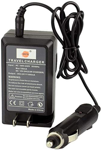 DSTE Replacement for NB-13L Battery and Charger Kit Compatible Canon PowerShot SX740 HS SX620 HS SX720 HS SX730 HS G7 X Mark II G9X Mark II G5X G7X G9X G1 X Mark III G5 X Mark II