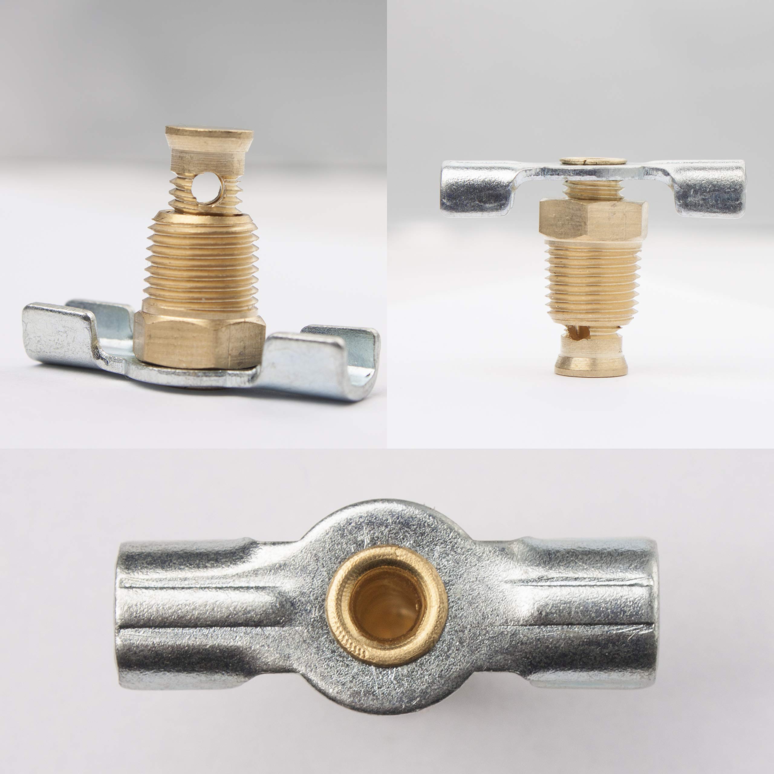 LTWFITTING New Brass Drain Cock 1/8 NPT Air Ride Suspension (Pack of 5)