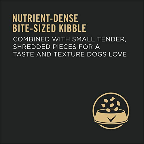 Purina Pro Plan High Protein Small Breed Dog Food, Shredded Blend Beef & Rice Formula - 6 lb. Bag