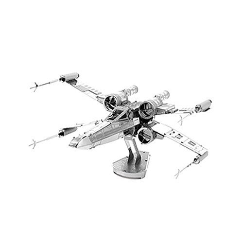 Metal Earth Set of 5 3D Laser Cut Star Wars Models: X-Wing, TIE Fighter, Imperial Star Destroyer, Darth Vader's TIE Fighter and Millennium Falcon