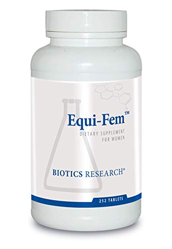 BIOTICS Research Equi Fem Multi Vitamin Mineral Supplement for Women. High Dose Multi for Pre-Menstrual Support. Black Cohosh. Dong Quai. Digestive Enzyme Support 252