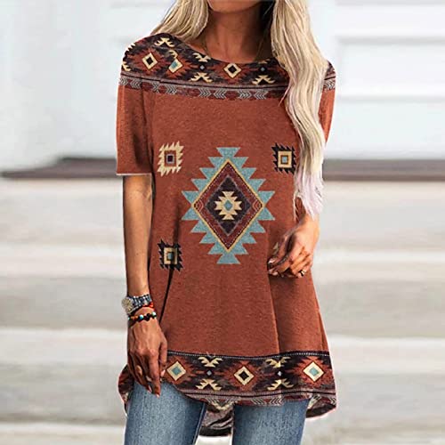 Casual Blouse for Women Easter Day St. Patrick's Day Independence Day Layered Chiffon Tops for Women Basic Tee V Neck Shirt Women Linen Tee Womens
