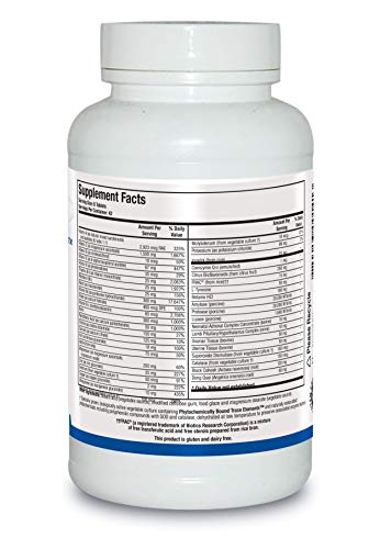BIOTICS Research Equi Fem Multi Vitamin Mineral Supplement for Women. High Dose Multi for Pre-Menstrual Support. Black Cohosh. Dong Quai. Digestive Enzyme Support 252