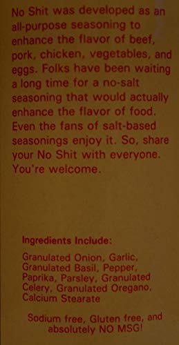 No Shit Salt Free Seasoning From Big Cock Ranch