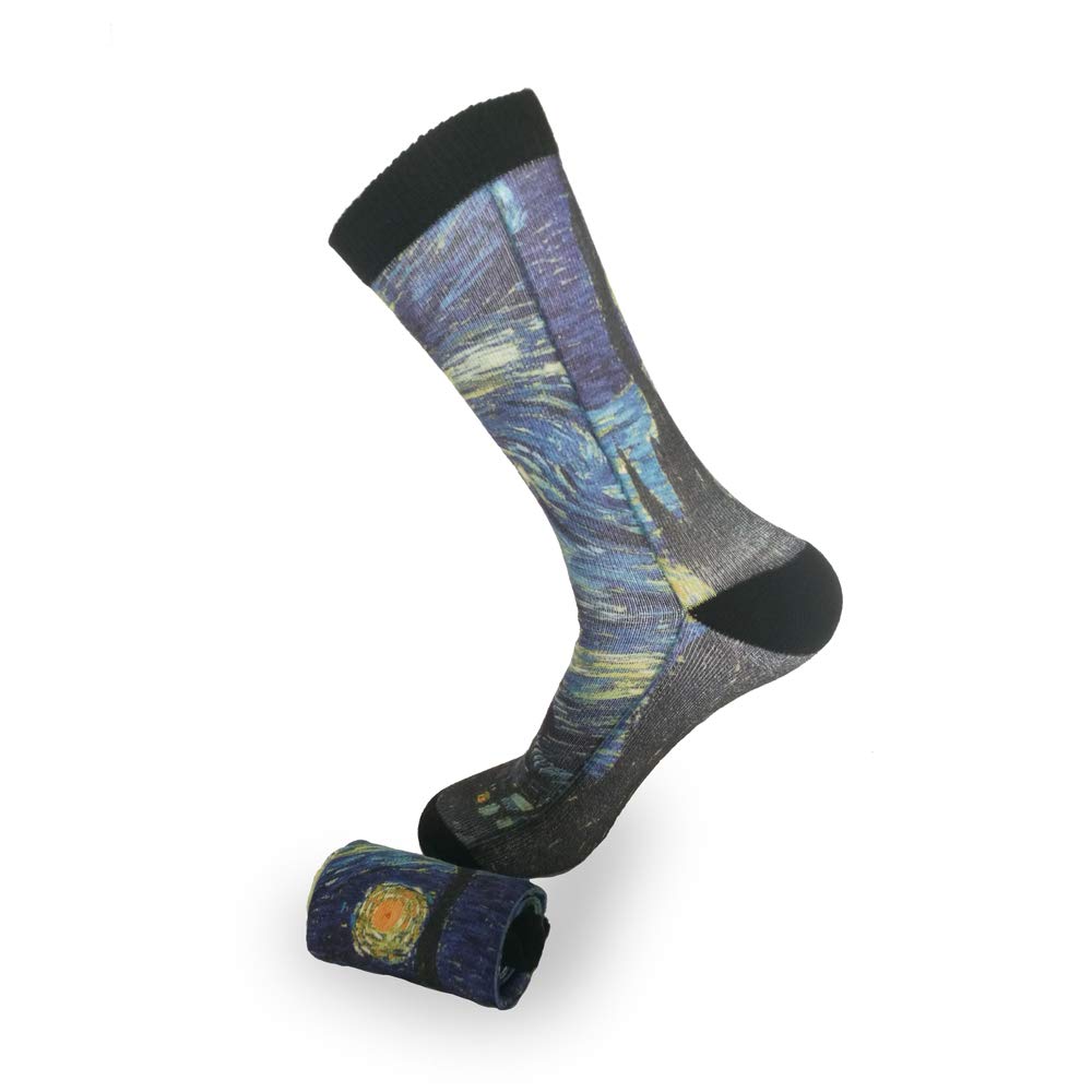 FWSXIVN Disc Golf Unisex Adult Fun Cool 3D Print Colorful Athletic Sport Novelty Crew Tube Socks, Black and White, One Size